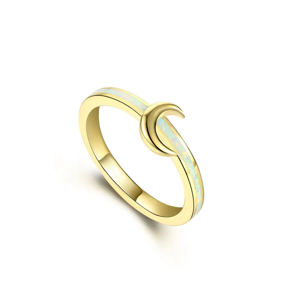 Moonbeam Ring | Bisoulovely