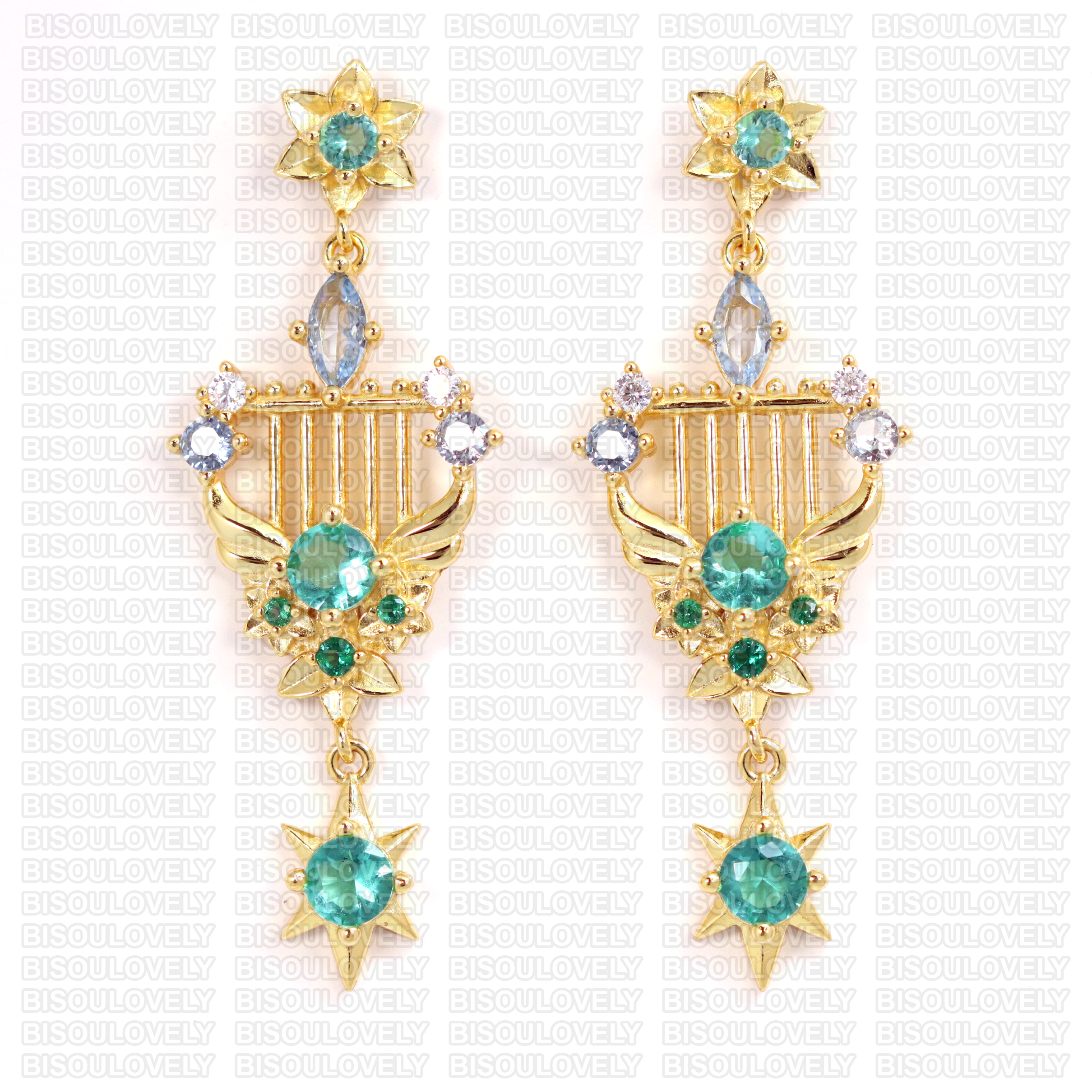 Divine Song Earrings – Bisoulovely